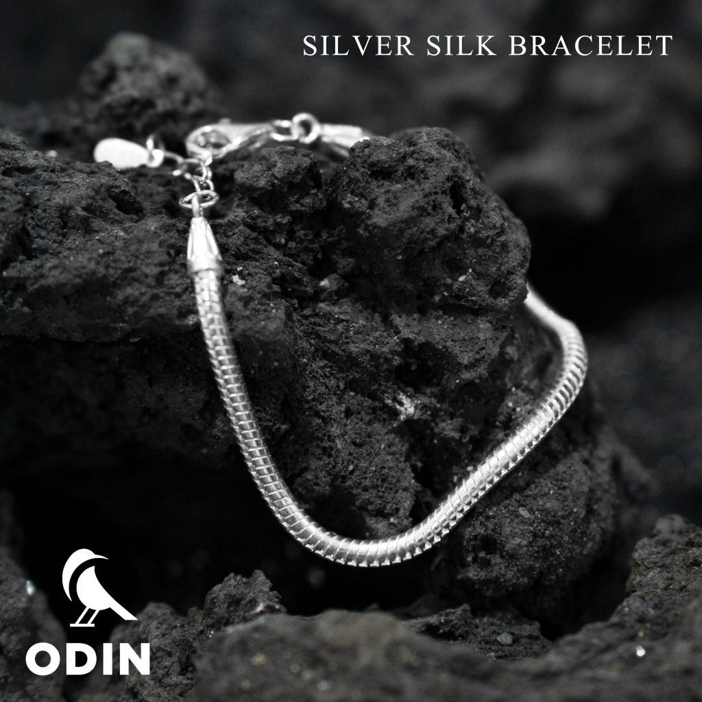 Vòng tay ODIN Silver Silk dạng lụa mềm - Bản 3mm – Bạc s925 - ODIN